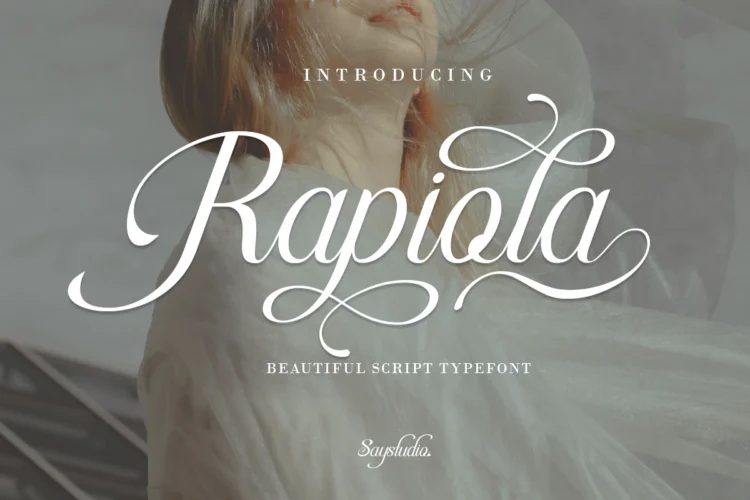 Rapiola - Elegant Script Font